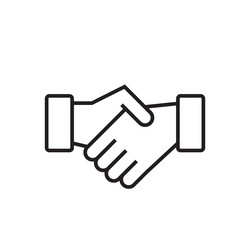 Hand Shake Outline Vector Images (over 4,200)