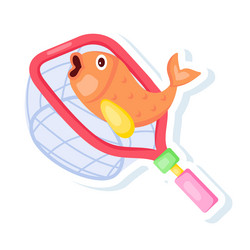 Fishing net Royalty Free Vector Image - VectorStock