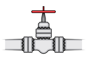 Natural Gas Pipeline Clipart