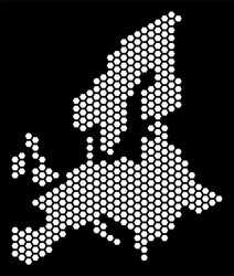 Hex Tile Europe Map Vector Images (over 110)