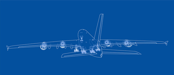 Aircraft Blueprints Vector Images (over 800)