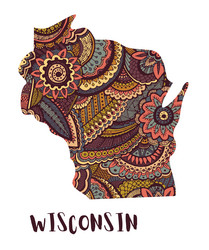 State of Wisconsin Vector Images (over 3,000)