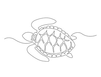 One Line Turtle Vector Images (over 170)