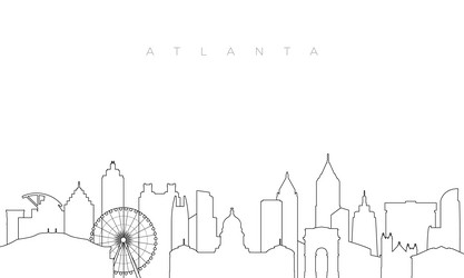 Atlanta Outline Vector Images (over 170)