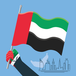 Hand Uae Flag Vector Images (over 140)