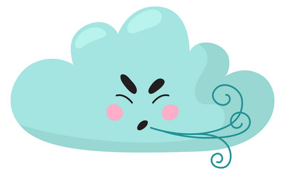 Windy Cartoon Breeze Vector Images (over 100)