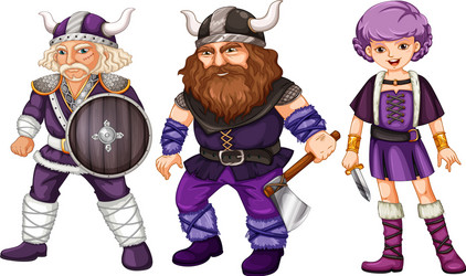 Female Viking Cartoon Vector Images (over 230)