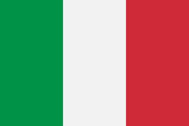 National italy flag official colors Royalty Free Vector