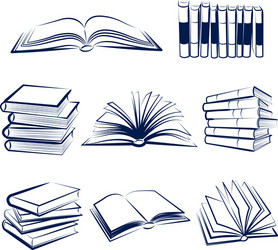 Old vintage book Royalty Free Vector Image - VectorStock