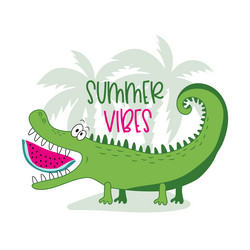 Alligator Royalty Free Vector Image - VectorStock
