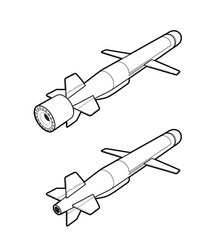 Cruise Missile Vector Images (over 230)