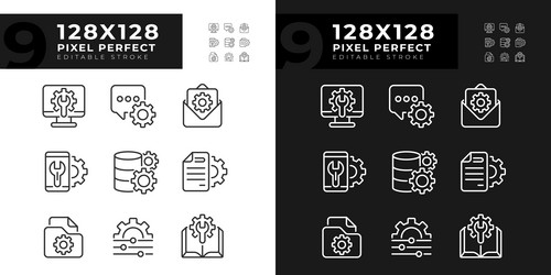Pictogram Technical Vector Images (over 2,600)