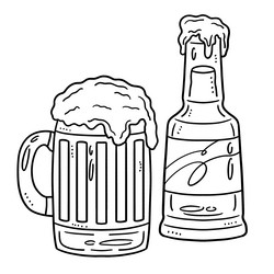 Beer Coloring Pages Vector Images (over 290)