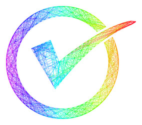 Yes Tick Rainbow Vector Images (61)