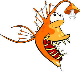 Cartoon Monkfish Fish Vector Images (93)