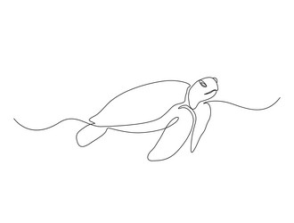 One Line Turtle Vector Images (over 170)