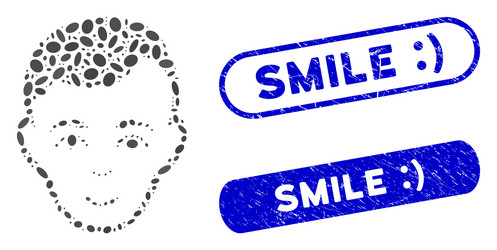 Stamps Smiley Face Vector Images (over 730)