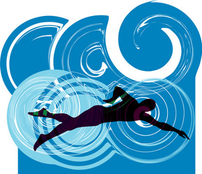 Swimmer Dive Vector Images (over 4,700)