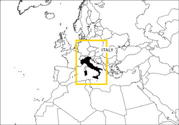 Italy Tree Map Vector Images (70)