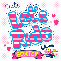 Lets Ride Vector Images (over 140)