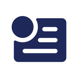 Ellipsis menu black glyph ui icon Royalty Free Vector Image