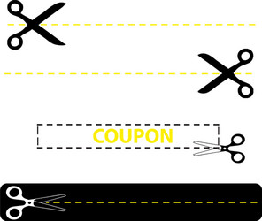Coupon Cut Out Vector Images (over 880)