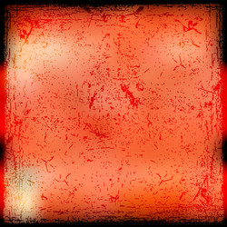Red messy grunge texture Royalty Free Vector Image