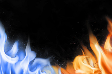 Blue Fire Border Vector Images (over 990)