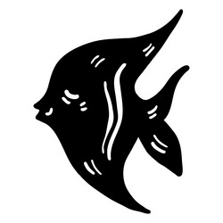 Roe doe hoof tail pattern detailed silhouette Vector Image