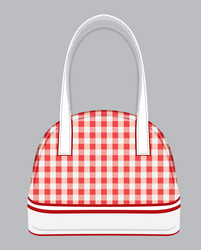 Hand bag graphic design template isolated Vector Image