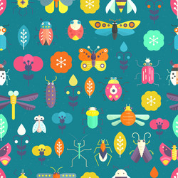 Insects Geometric Vector Images (over 7,500)