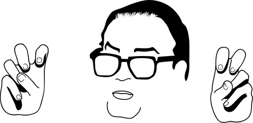 Air quotes Royalty Free Vector Image - VectorStock