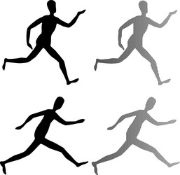 Human Running Vector Images (over 25,000)