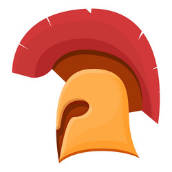 Ancient greece masks icon cartoon greek Royalty Free Vector