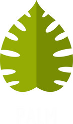 Birch leaf icon flat style Royalty Free Vector Image