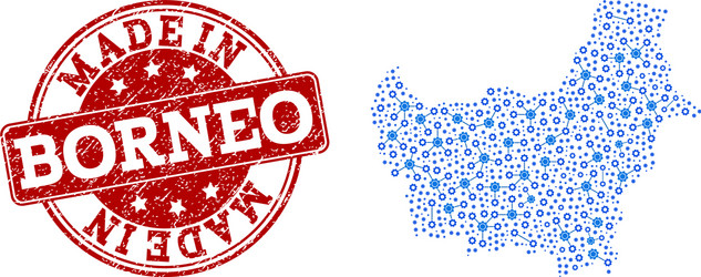 Blue Island Borneo Vector Images (over 180)