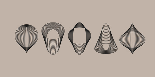 A set different elements in doodle style Vector Image