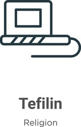 Tefillin Jewish Mitzvah Vector Images (42)