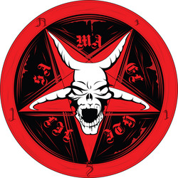 Goat Pentagram Death Vector Images (over 120)