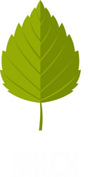 Eco green leaf Royalty Free Vector Image - VectorStock