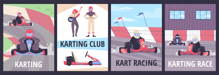 Kart Poster Vector Images (82)