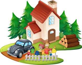 Home Royalty Free Vector Image - VectorStock