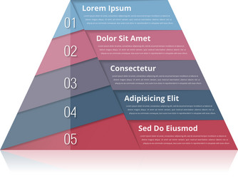 Five Level Pyramid Vector Images (over 190)