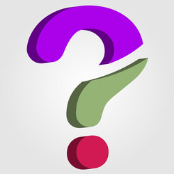 Purple Question Mark Vector Images (over 3,100)