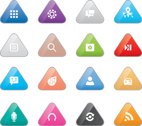 Web icons 15 Royalty Free Vector Image - VectorStock