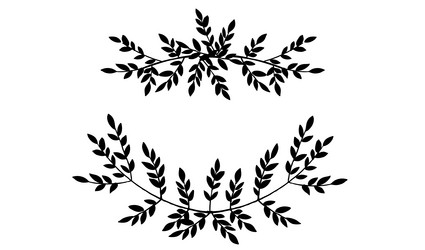 Floral Top Bottom Border Vector Images (69)