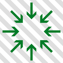 Pressure arrows icon Royalty Free Vector Image