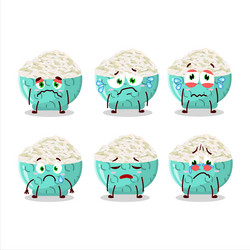 Crying Rice Cartoon Vector Images (67)