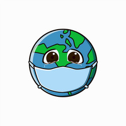 Earth Face Cry Vector Images (over 180)