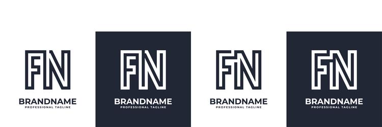 Fn Monogram Vector Images (over 1,800)